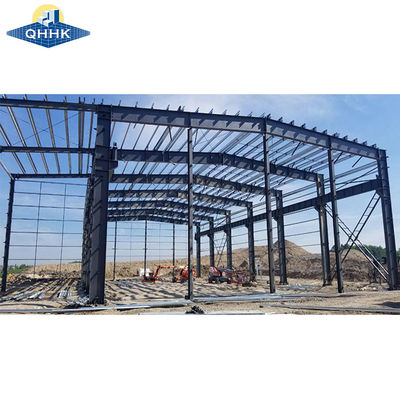 Wide Span Modular Supply Metal Building Warehouse With Sandwich Panel