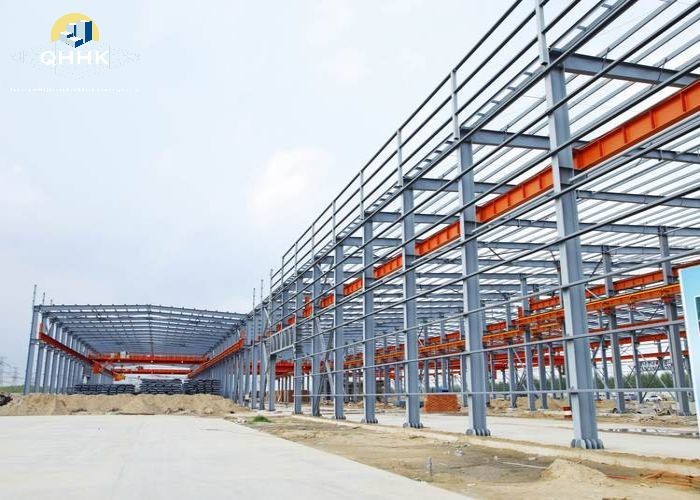 Galvanized Heavy Duty Steel Structure Warehouse H Shape Steel Beam ...