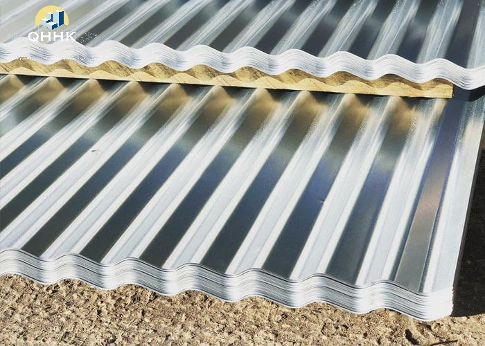 Gi Corrugated Roofing Sheet , Fireproof Galvanized Metal Panels