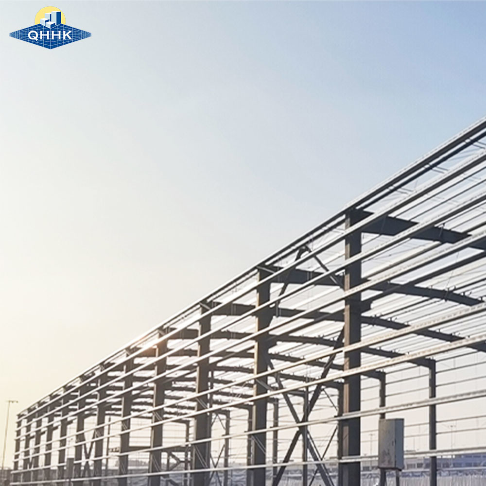 QHHK H Beam I Beam Pre Fab Steel Structure High Rise Building