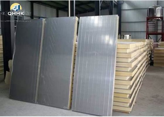 Fireproof Sandwich Panel , Insulated Metal Wall Panels For Construction ...