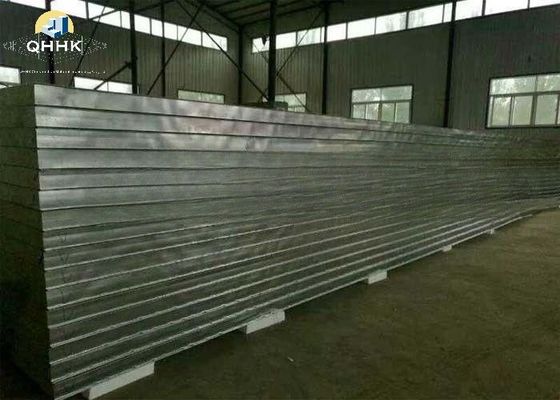 Metal Rockwool Sandwich Panel Cladding Low Thermal Conductivity