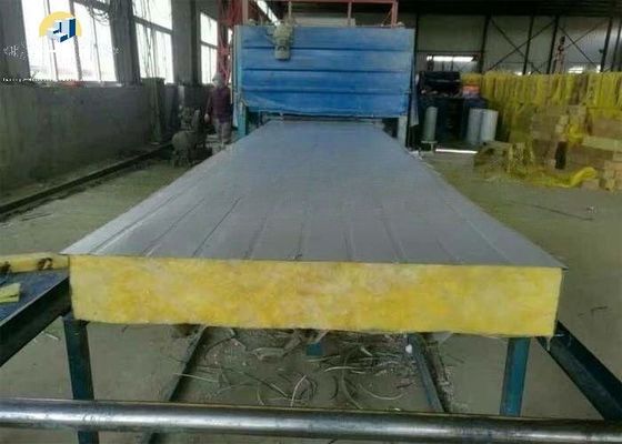 100mm Insulated Metal Sandwich Panels Prepainted PU Sandwich Roof Panel