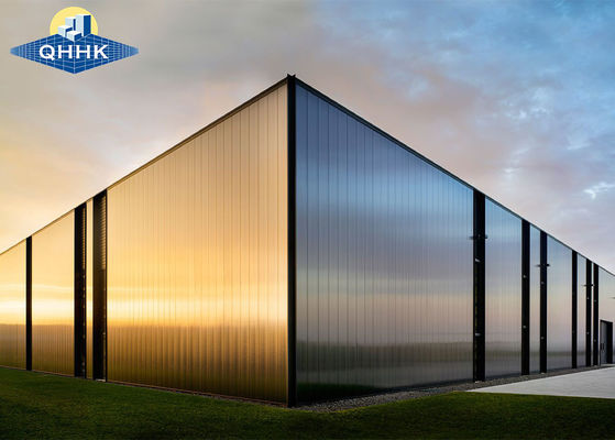 Pvc Window Prefab Metal Warehouse Building Q235 C And Z Purlin