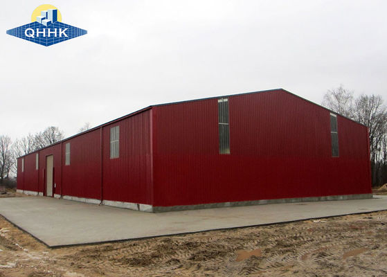 Pvc Window Prefab Metal Warehouse Building Q235 C And Z Purlin