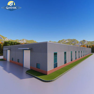 Pvc Window Prefab Metal Warehouse Building Q235 C And Z Purlin