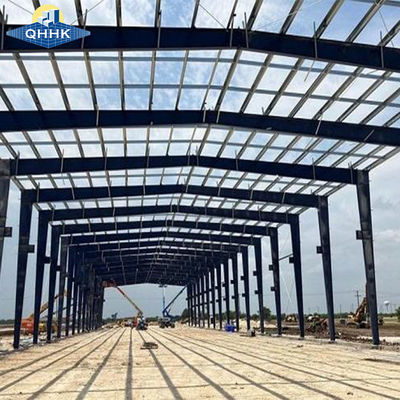 Wide Span Modular Supply Metal Building Warehouse With Sandwich Panel