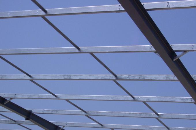 C Purlin Galvanized Steel Purlins , Galvanized Z Purlins untuk atap ...